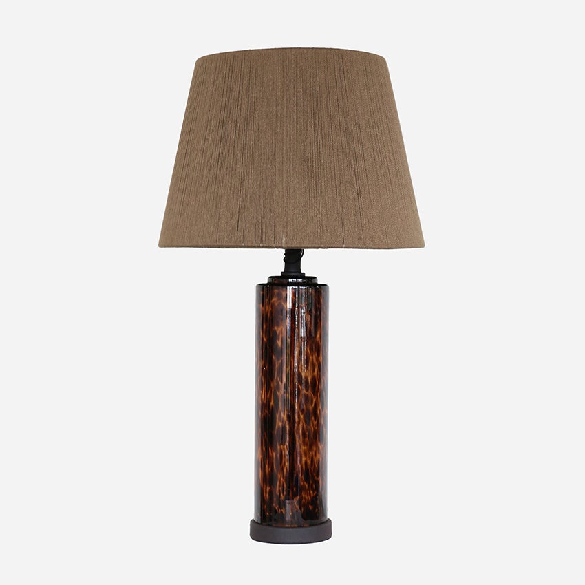 Leopard Glass Table Lamp Base - Product - CC Interiors