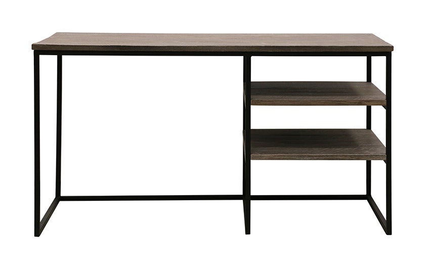 Saville Oak Desk 1400mm - Product - CC Interiors